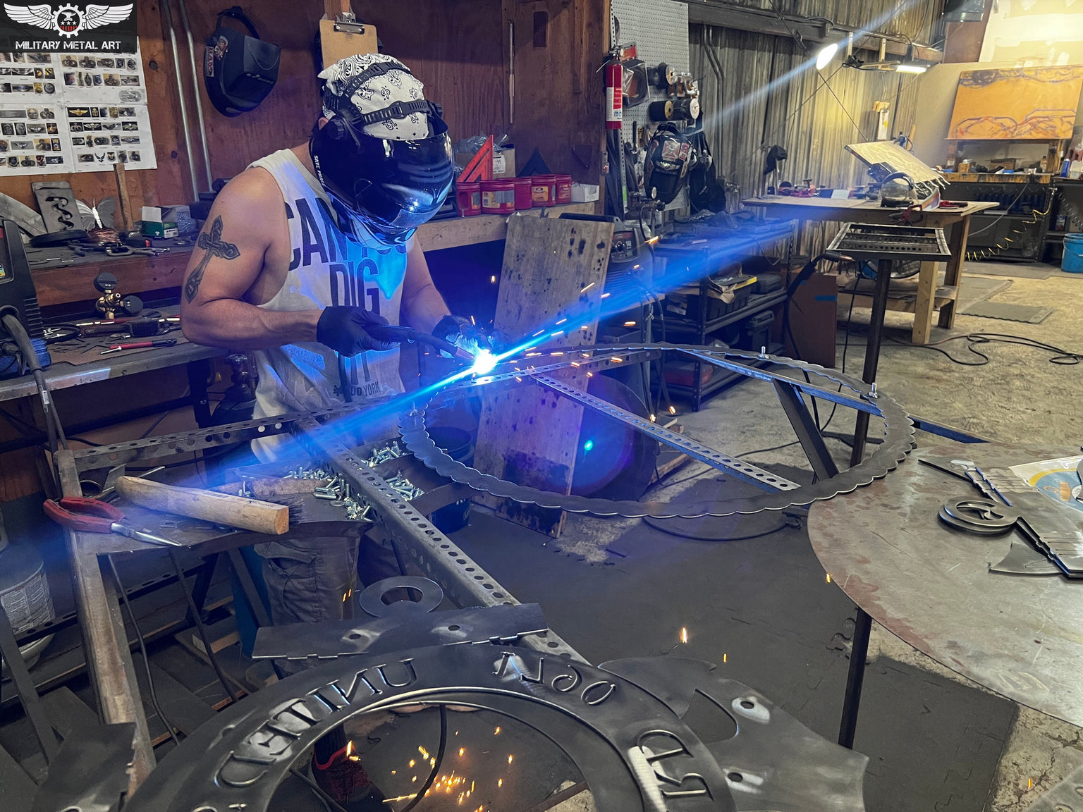 Military Metal Art