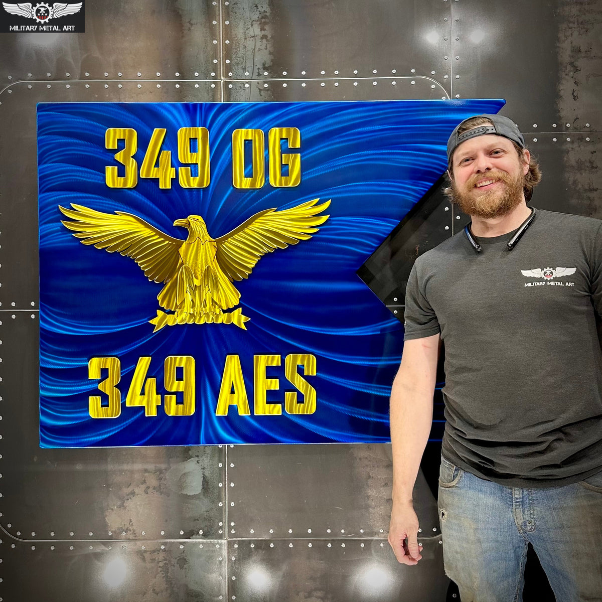 USAF Guidon (Customizable Text)